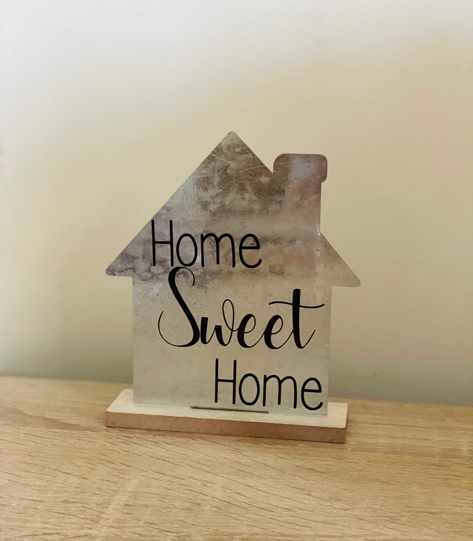Galvanized Home Sweet Home House, Home Sweet Home Decor, House Shaped ...