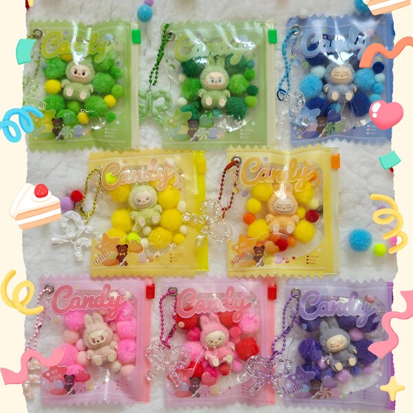 Labubu Bag Charm - Etsy