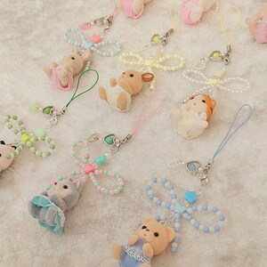 Sylvanian Babies Phone Charm Calico Critters Cute Animal Keychain ...