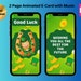 Animated Good Luck Card E-card Good Luck Video Card - Etsy UK
