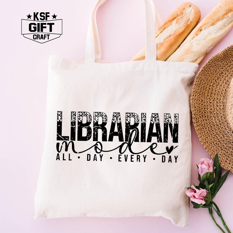 Library Tote Bag - Etsy