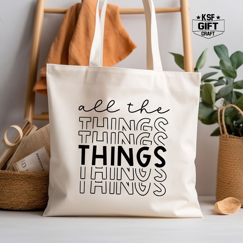 All the Things Tote Bag - Etsy