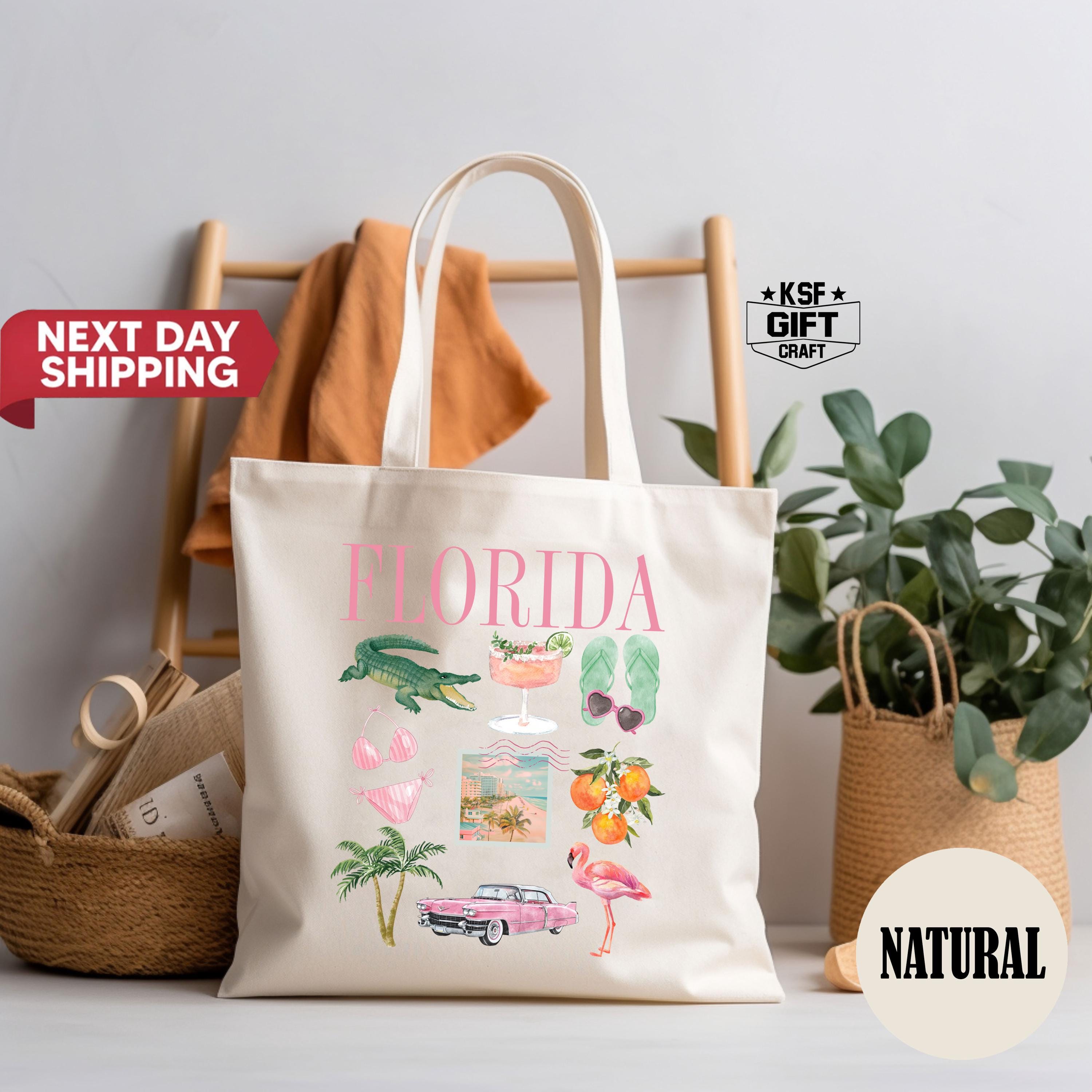 Florida Essentials Tote Bag: Summer Totes - Etsy