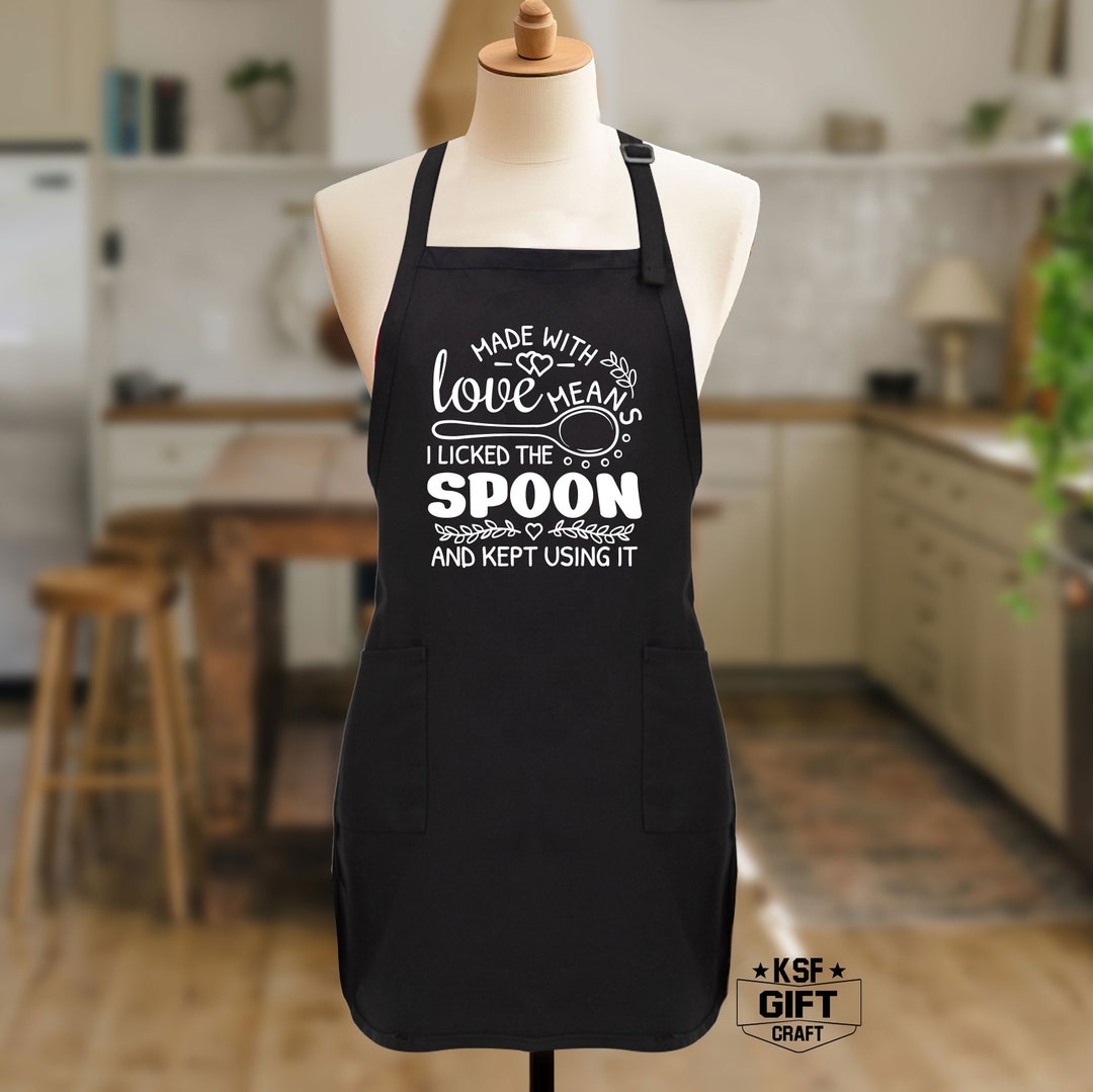 If I Had to Stir It It's Homemade Apron, Funny Kitchen Apron, Husband ...
