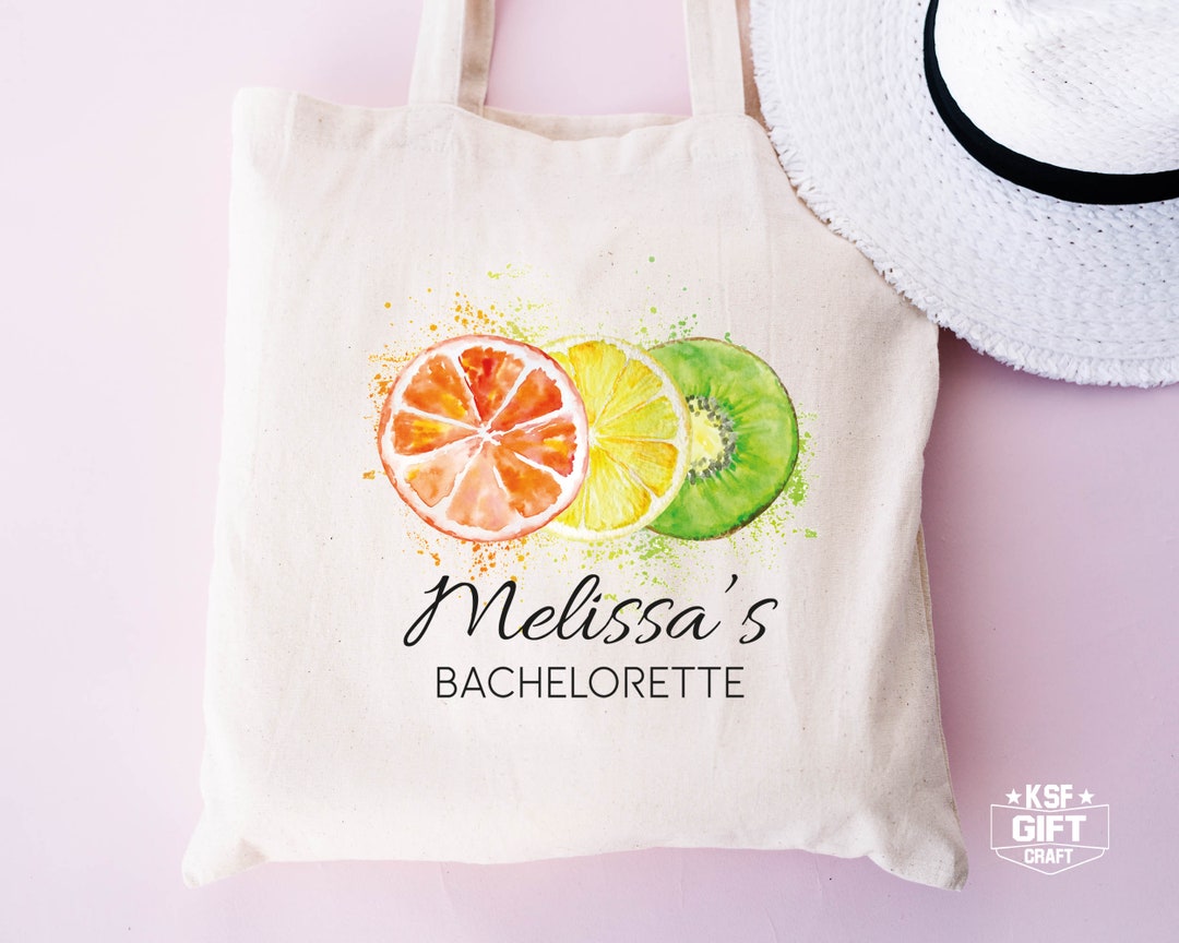 Fruit Bachelorette Totes, Tropical Bachelorette Totes, Tequila Party ...