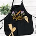 Customized Apron Chef Apron Printed Kitchen Apron for Women - Etsy