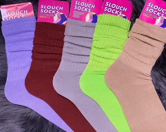 Slouch Socks | Etsy