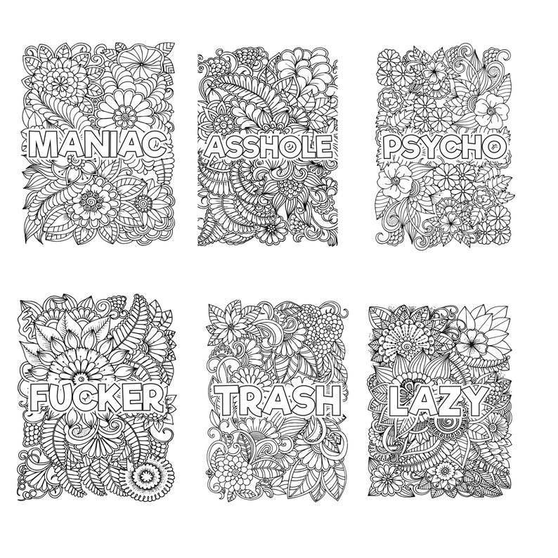 Explicit Adult Coloring Pages - Etsy