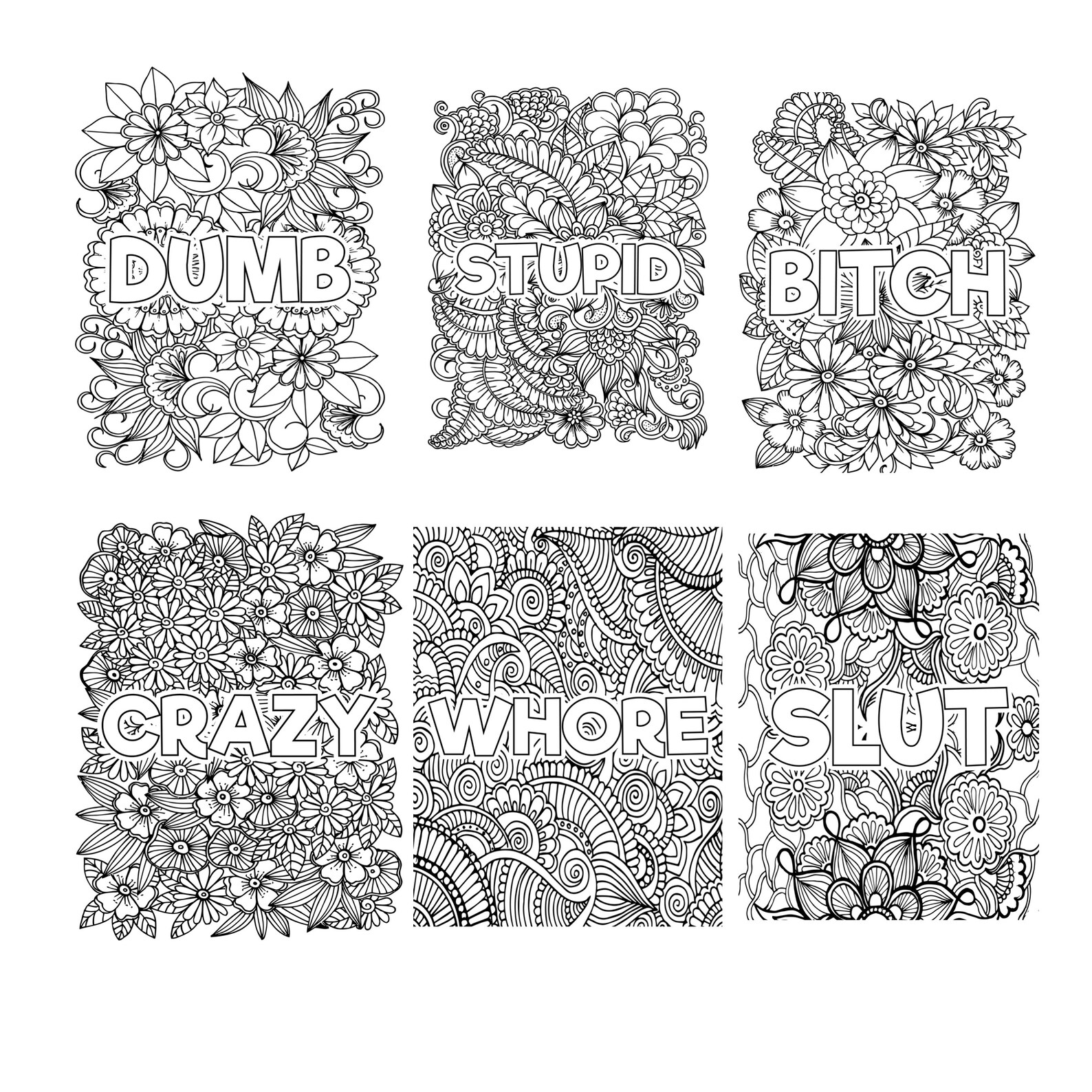 Explicit Adult Coloring Pages - Etsy