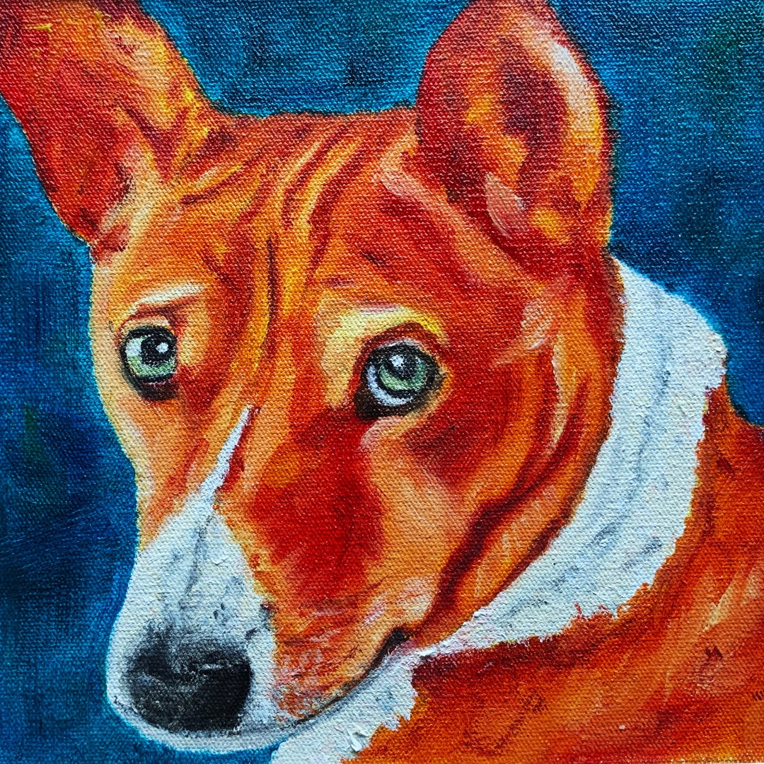 Basenji 6x6 Note Card - Etsy