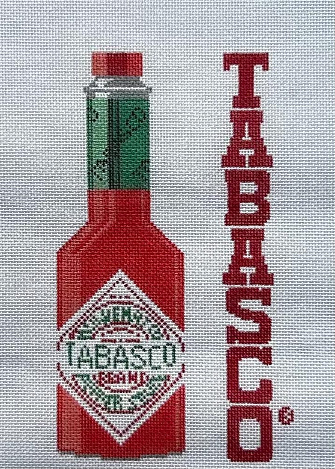 Large Bottle W/ Tabasco, Jude Designs - Etsy