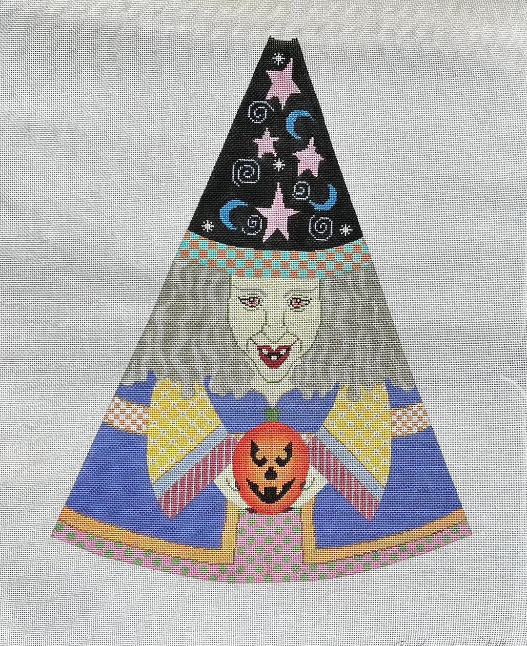Large 3D Cone Good Witch, Brenda Stofft Designs - Etsy