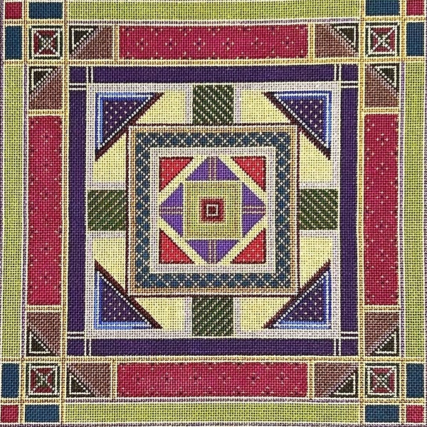 Geometric Needlepoint - Etsy