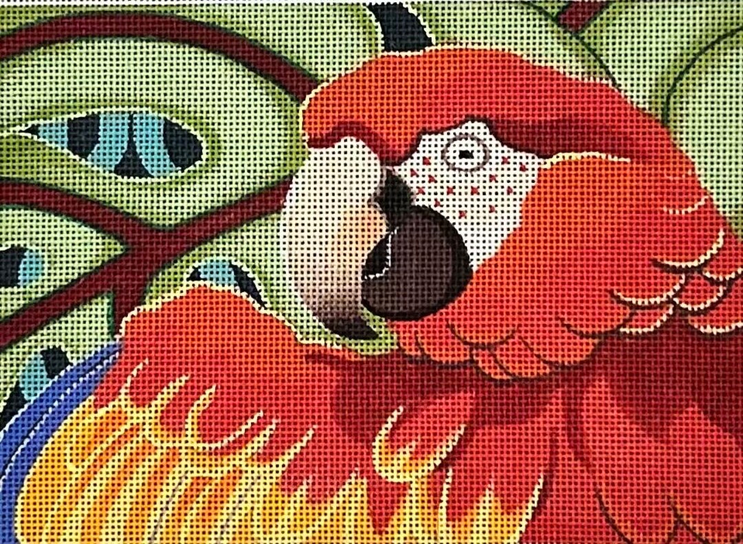 Scarlet Macaw, Kathryn Molineux - Etsy