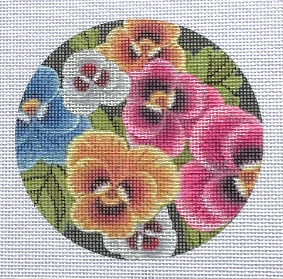Multi-colored Pansies, Judyann Designs - Etsy