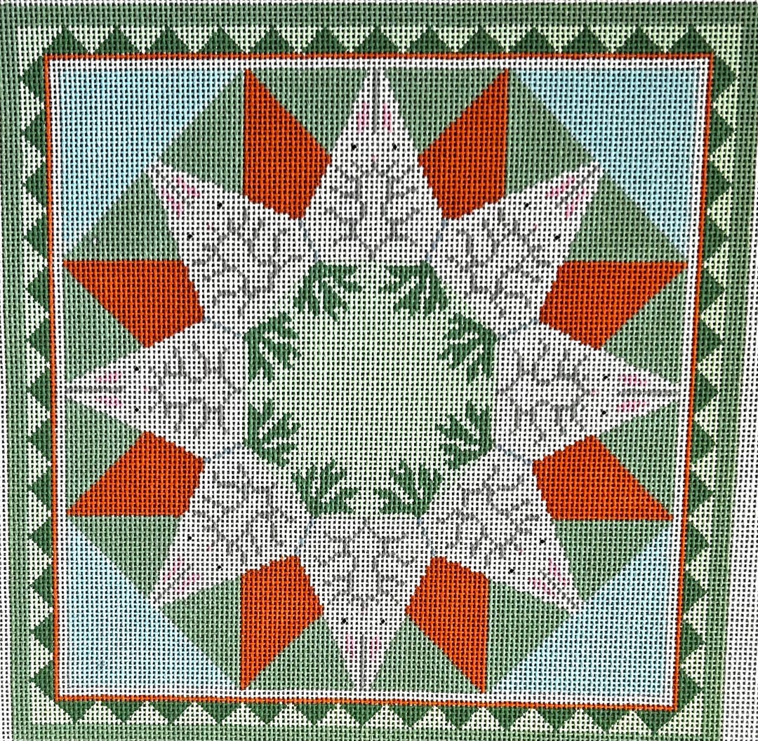 Bird Star Quilt, Susan Roberts Needlepoint - Etsy