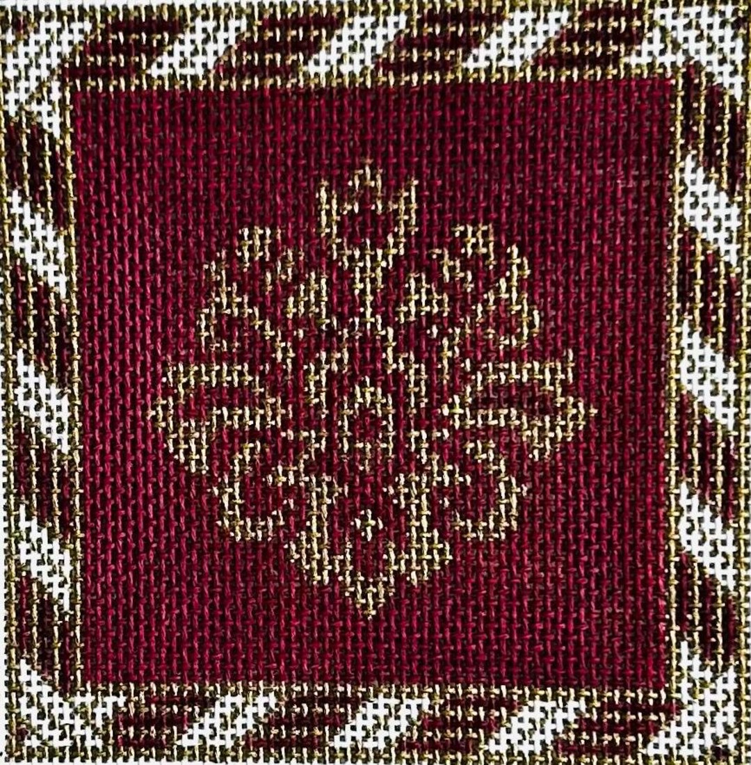 Gold Medallion, JP Needlepoint - Etsy