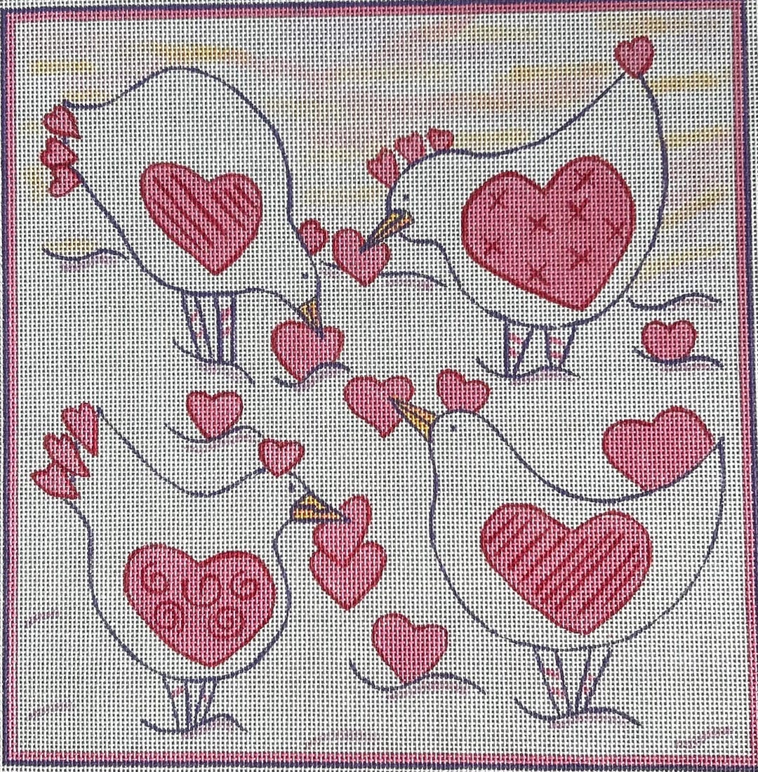 Chickens & Hearts, Jilly Walsh/kate Dickerson - Etsy
