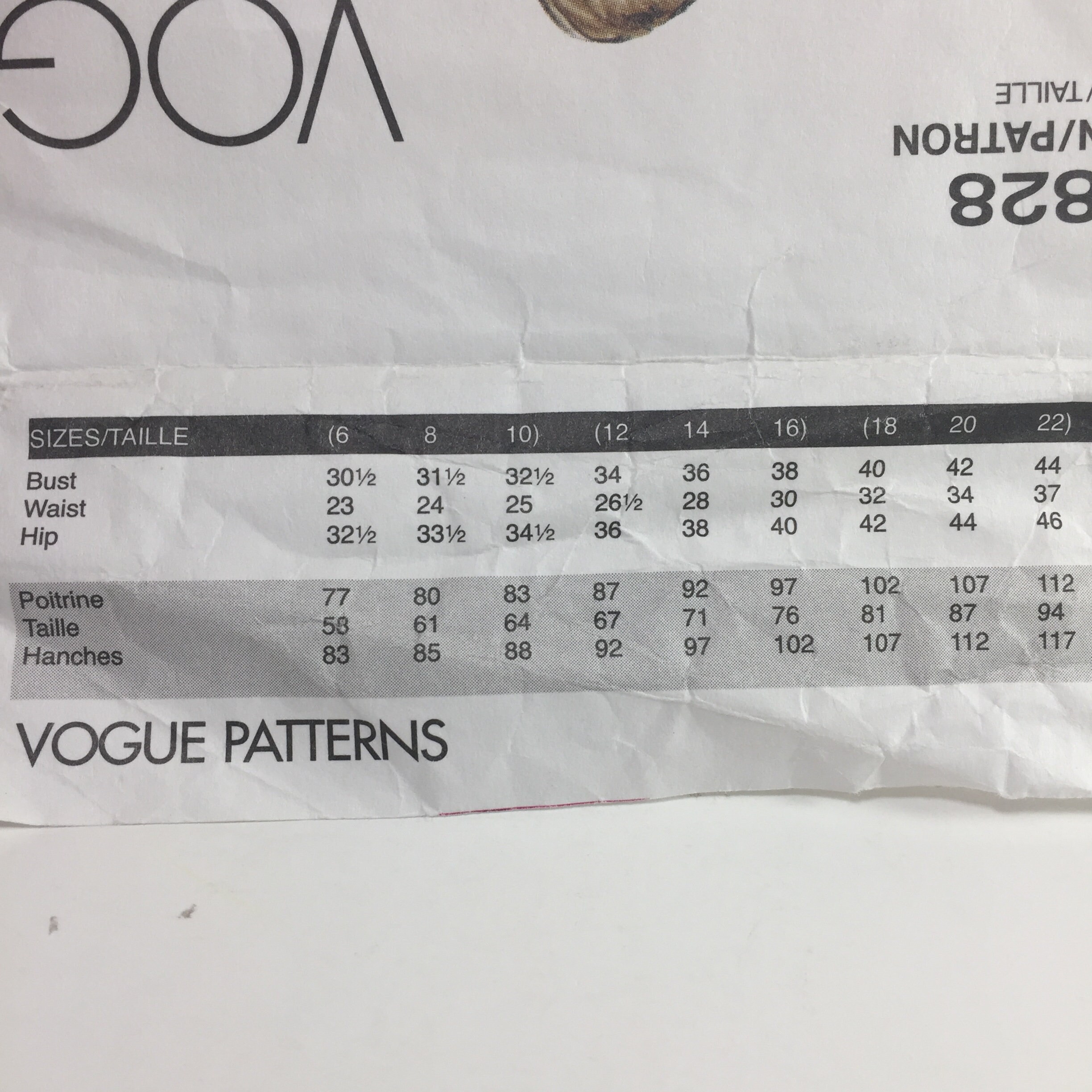 Misses' Wrap Blouse Sewing Pattern Size 12-14-16 UNCUT Vogue 7828 - Etsy