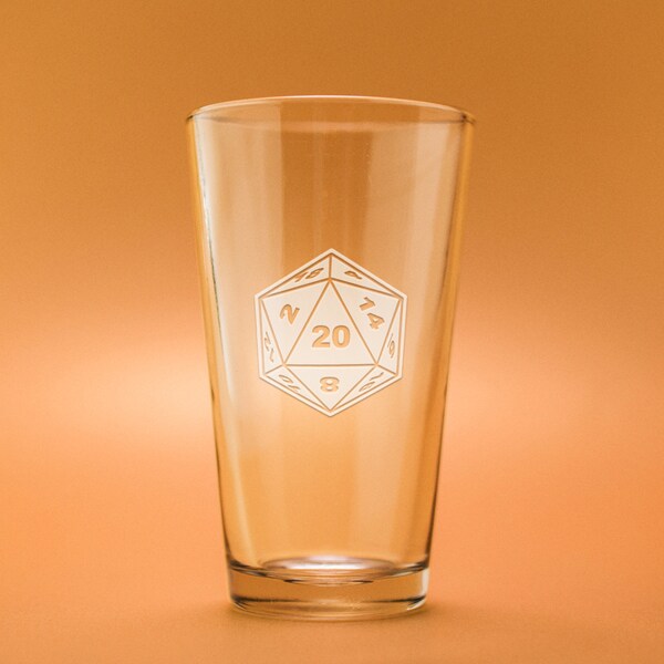 Dungeons and Dragons Glass - Etsy