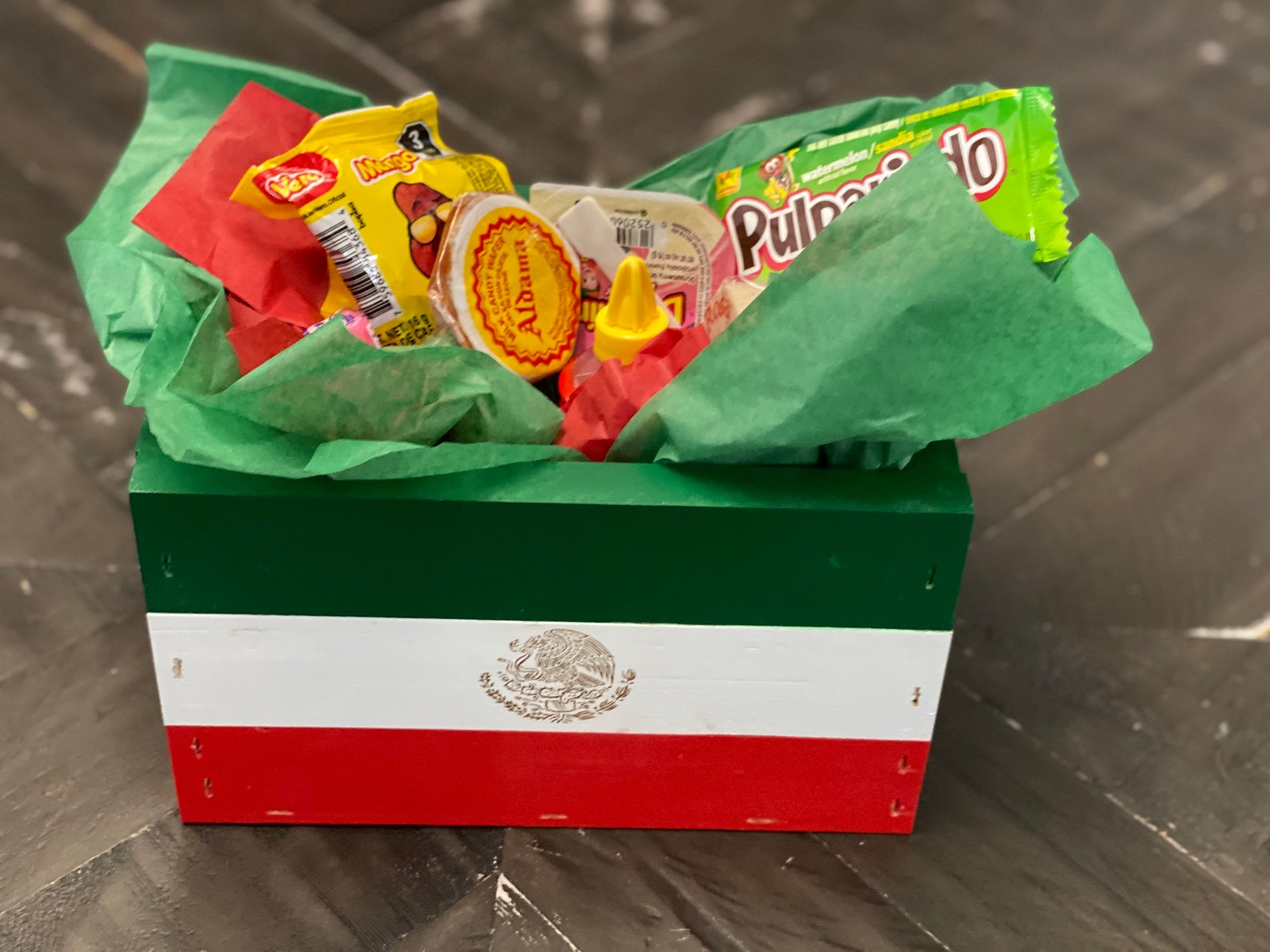 Mexican Flag Colors T Boxes2 Pack Mothers Day Candy Etsy
