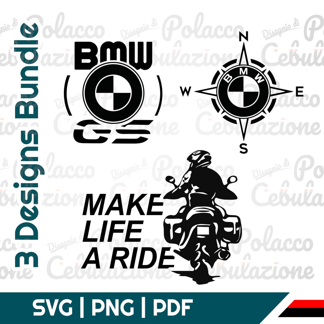 Bmw Gs Bundle 1 Digital Vector Svg Files Instant Download Etsy