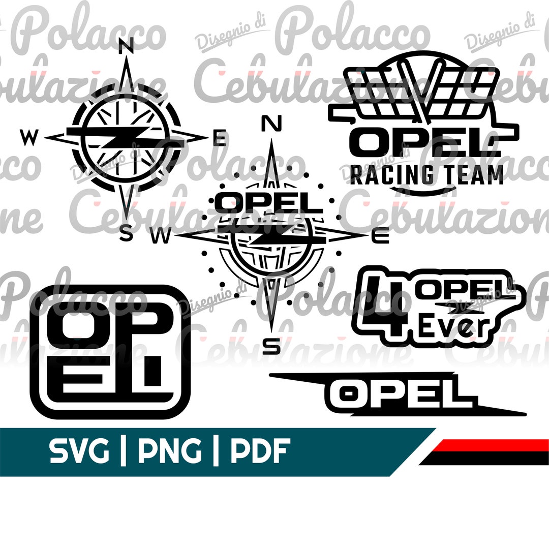 Opel Bundle #1. Digital Vector. Instant Download. 6 Pcs. - Etsy