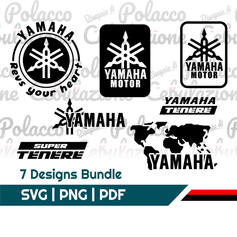Yamaha Bundle #2. Digital Vector. Instant Download. 7 Pcs. - Etsy