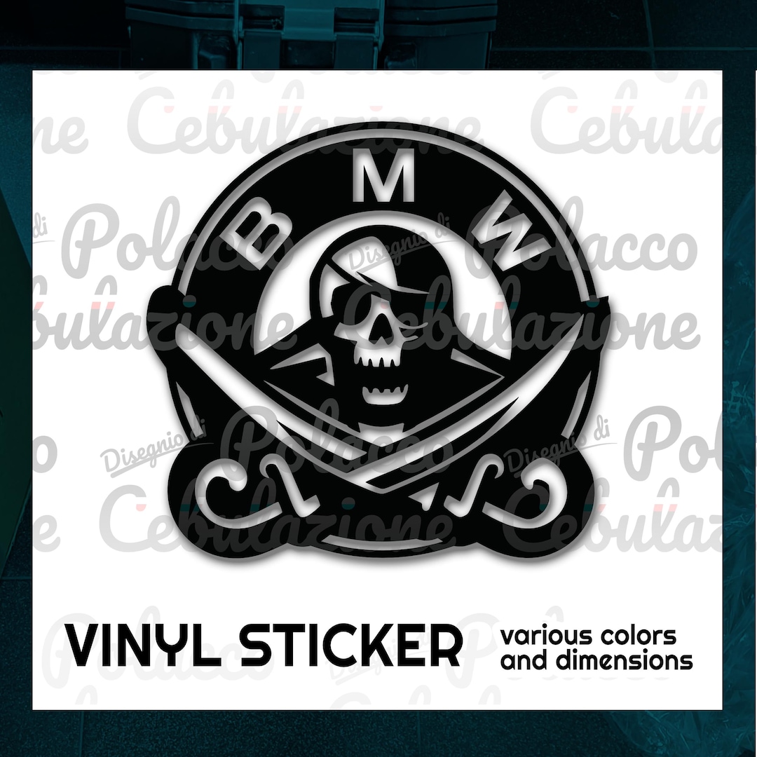 BMW 8 Vinyl Sticker - Etsy