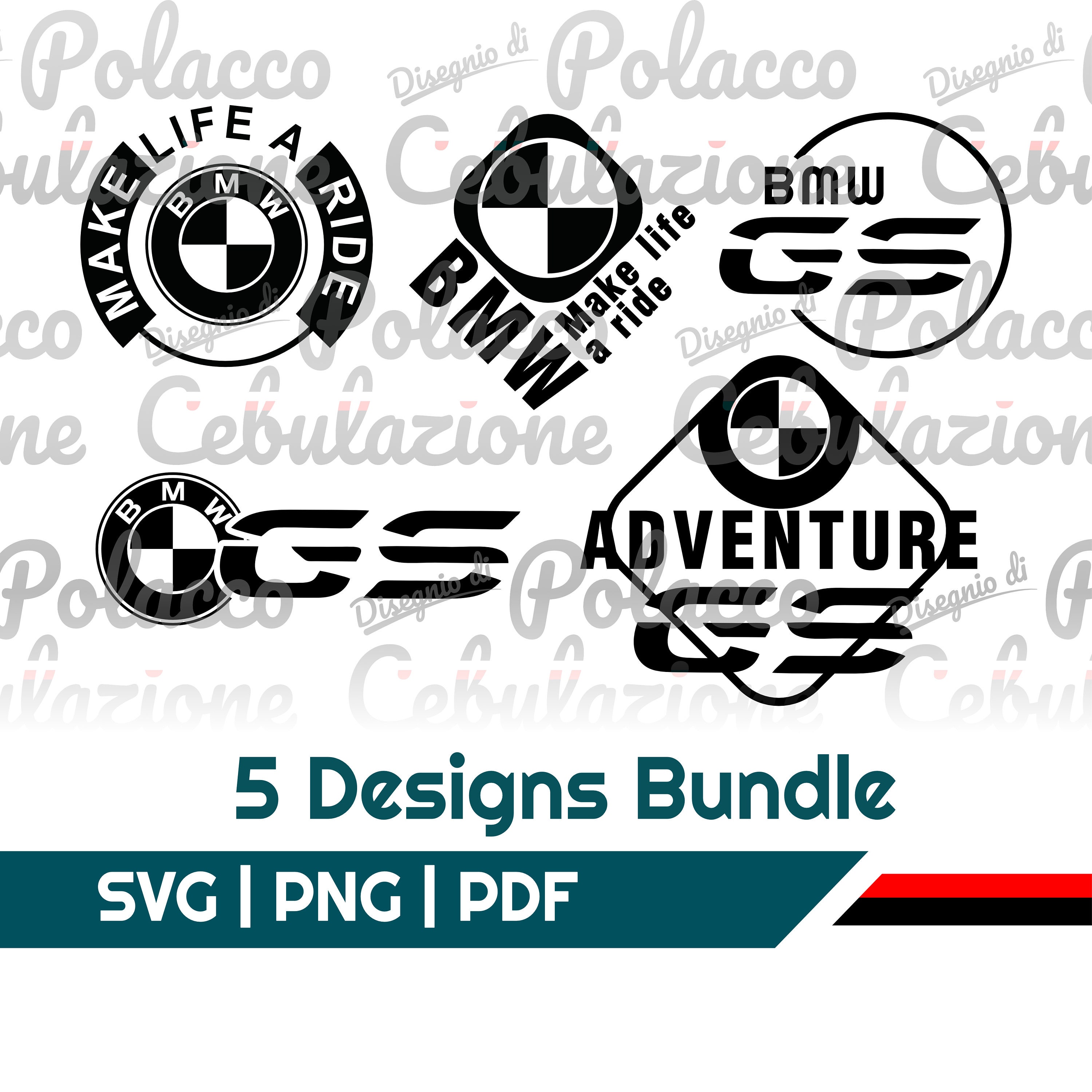 BMW GS Bundle #2. Digital Vector Svg Files. Instant Download - Etsy
