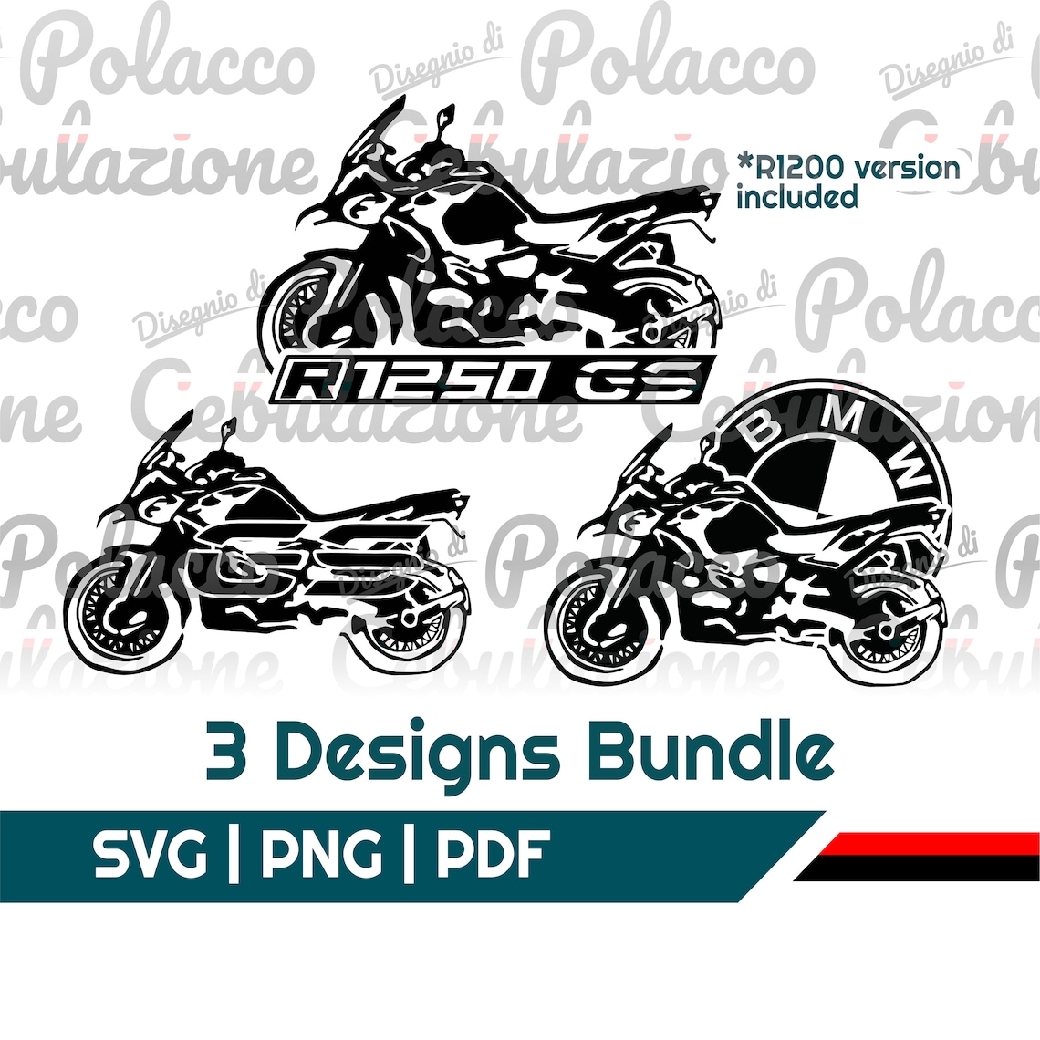 BMW GS Bundle 3. Digital Vector. Instant Download. 3 Pcs. - Etsy