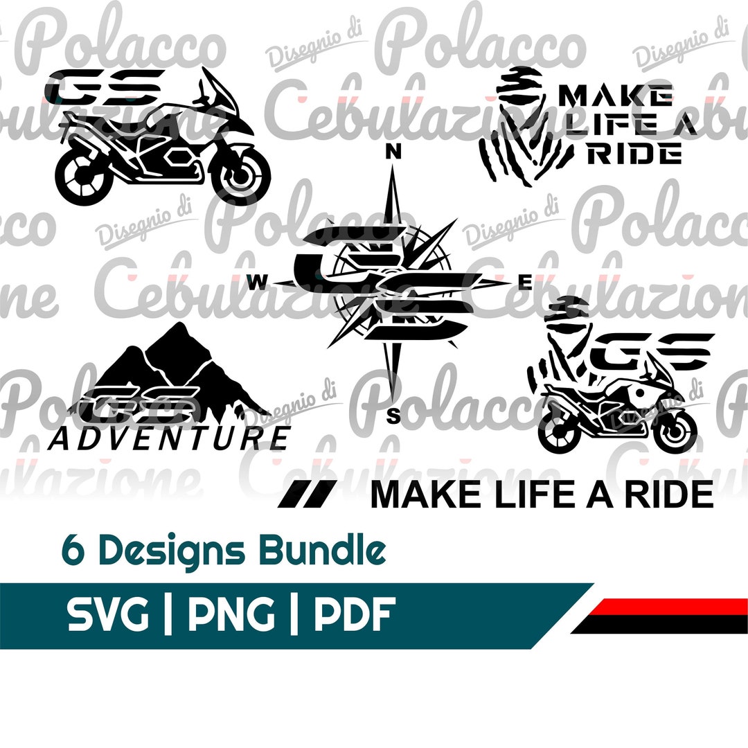 BMW GS Bundle #4. Digital Vector. Instant Download. 6 Pcs. - Etsy