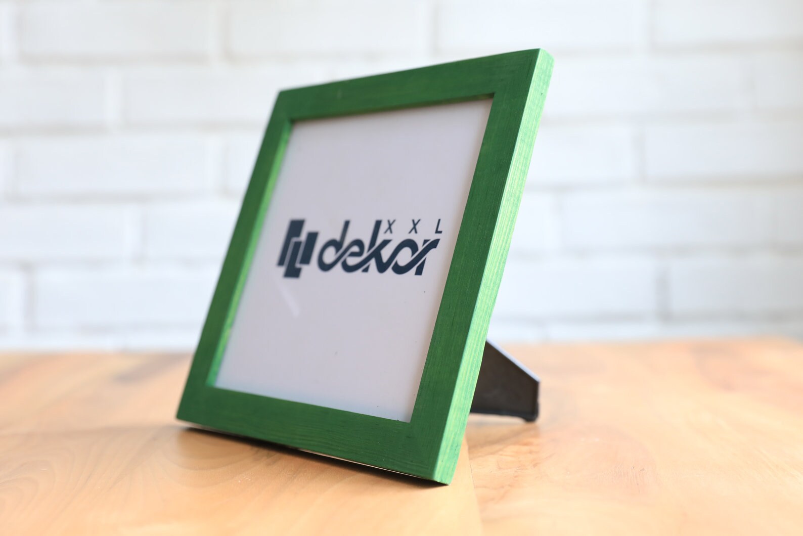 Green Wood Photo Frame-picture Frame Green Painted Wood-handmade Wood ...