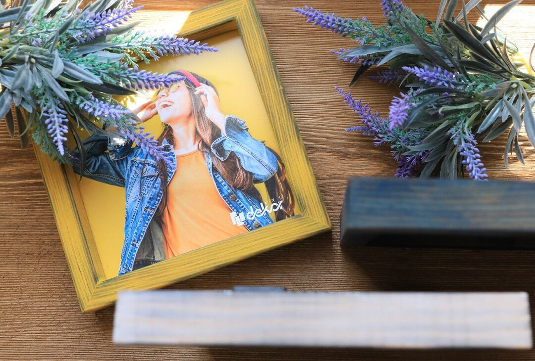 Unique Wooden Photo Frame, Small Wood Picture Frames, Picture Frames ...