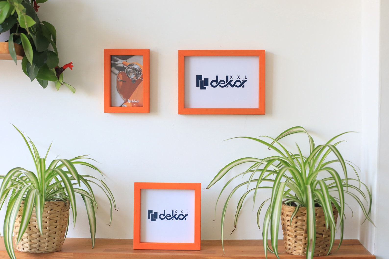 Painted Wood Picture Frames, Rustic Wooden Home Decor, Custom Photo ...