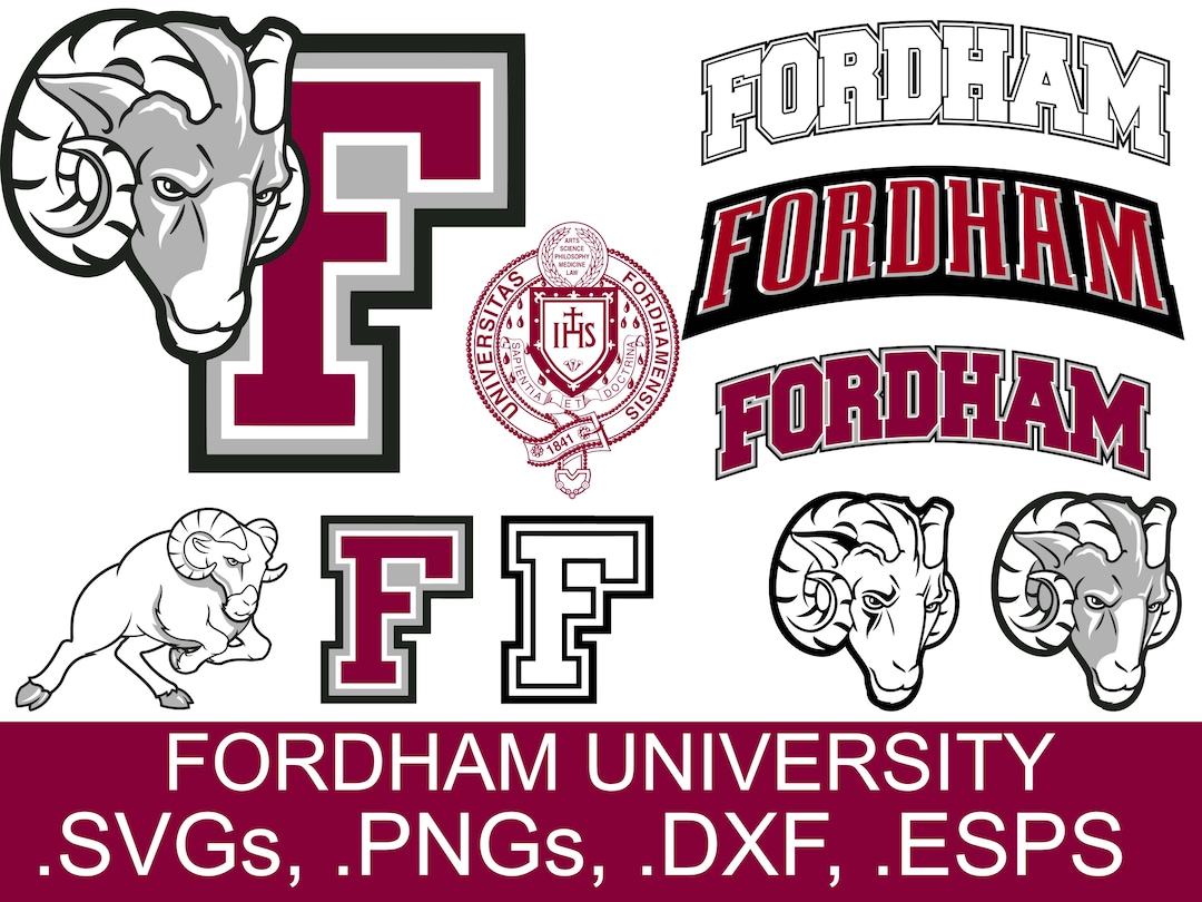 Fordham University Rams Svgs Pngs DXF ESPS Logo Pack Bundle - Etsy