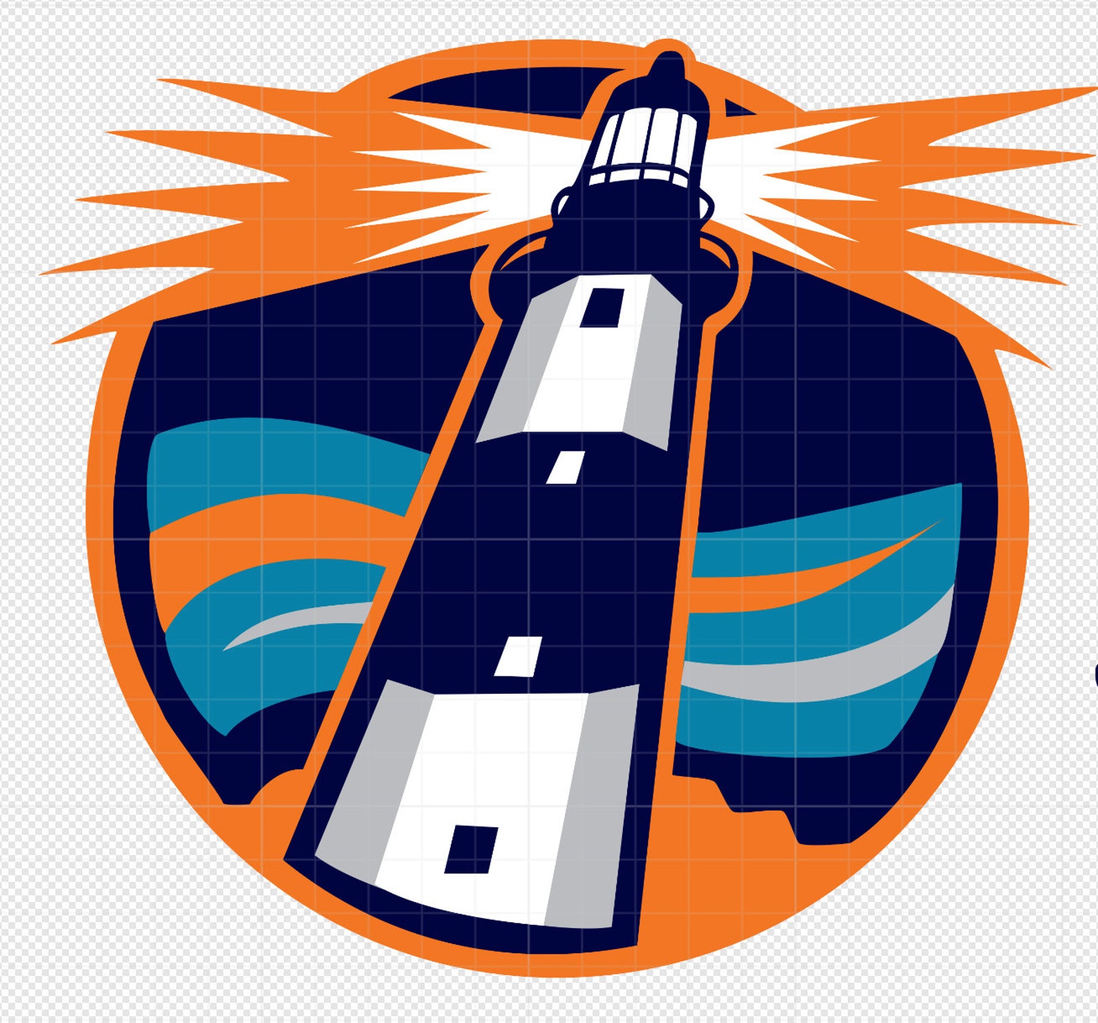 New York Islanders Logos Fisherman Lighthouse stacked SVGs | Etsy