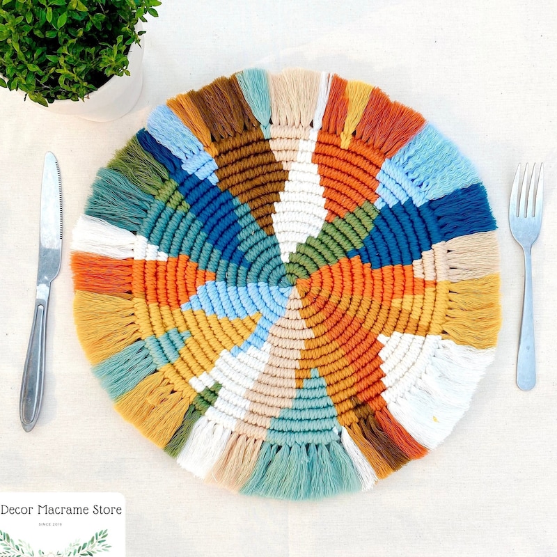 Round Macrame - Etsy