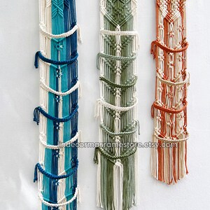 Macrame Baseball Cap Holder, Wall Baseball Cap Hanger, Boho Hat Display ...