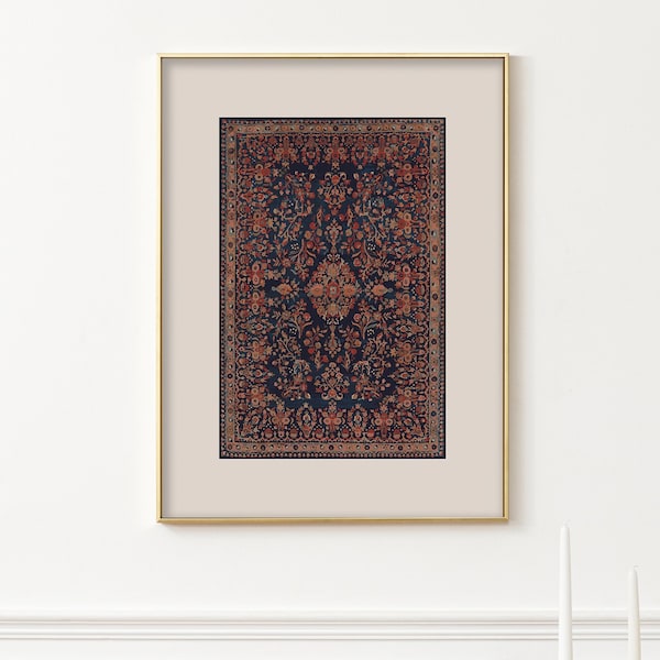 Persian Rug - Etsy