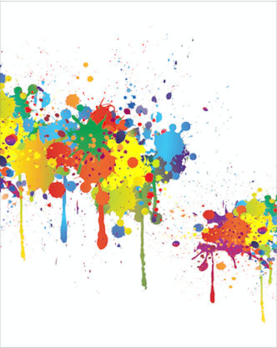 Descarga digital de Color splash - Etsy España