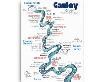 Columbia River Gorge Poster, River Art, River Print, Columbia River ...