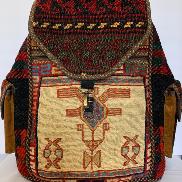 Wool Backpack - Etsy