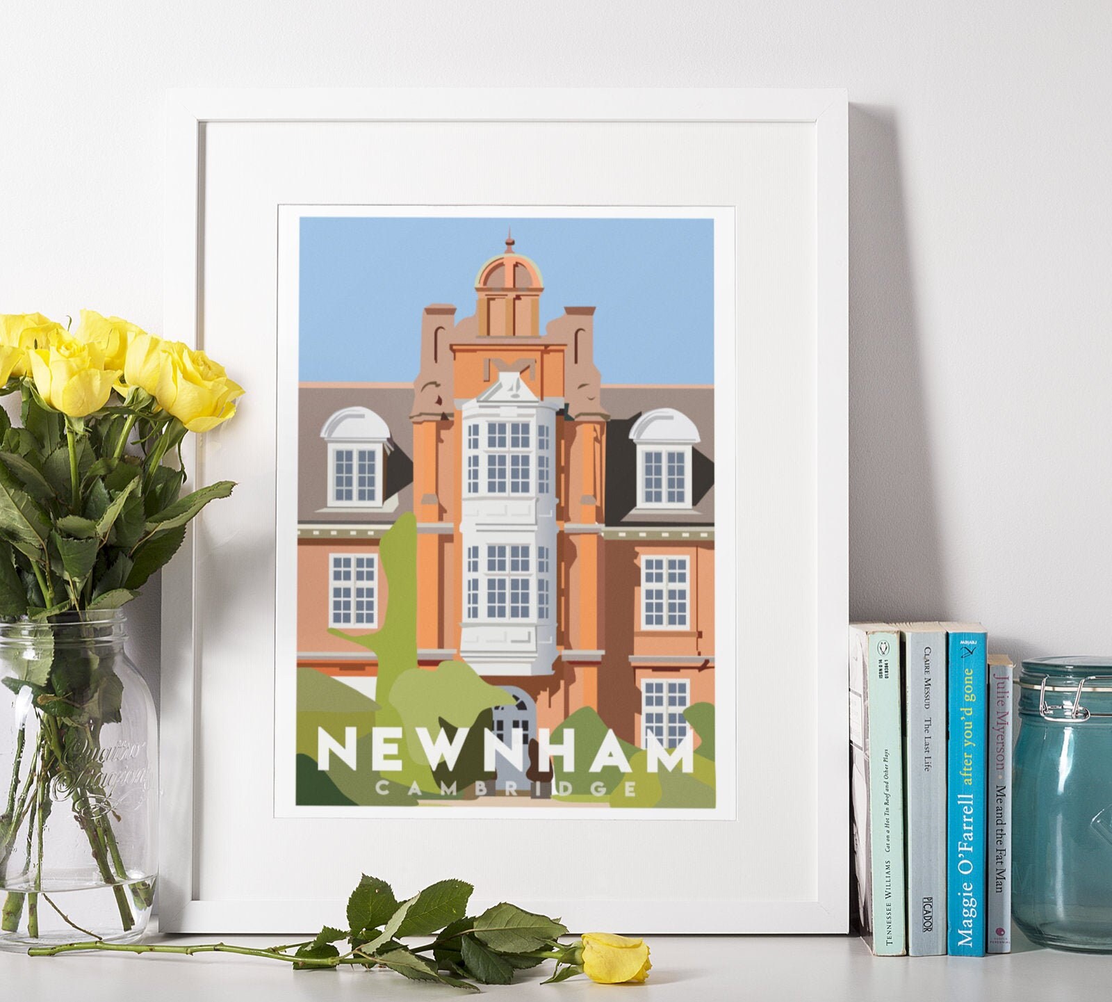 Newnham College, Cambridge University Art Print A4/A3 - Etsy