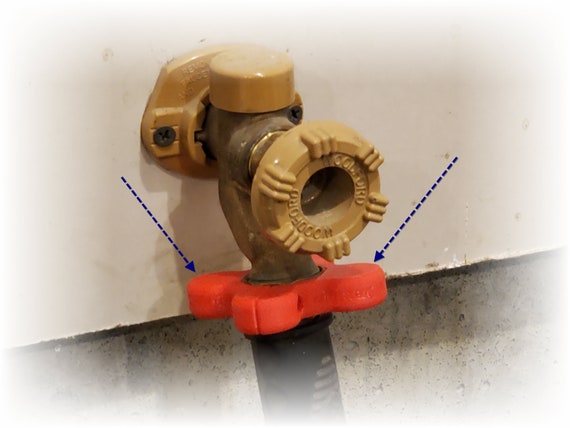 Garden Hose Grip for 8-sided 3/4 Female Swivel | Etsy