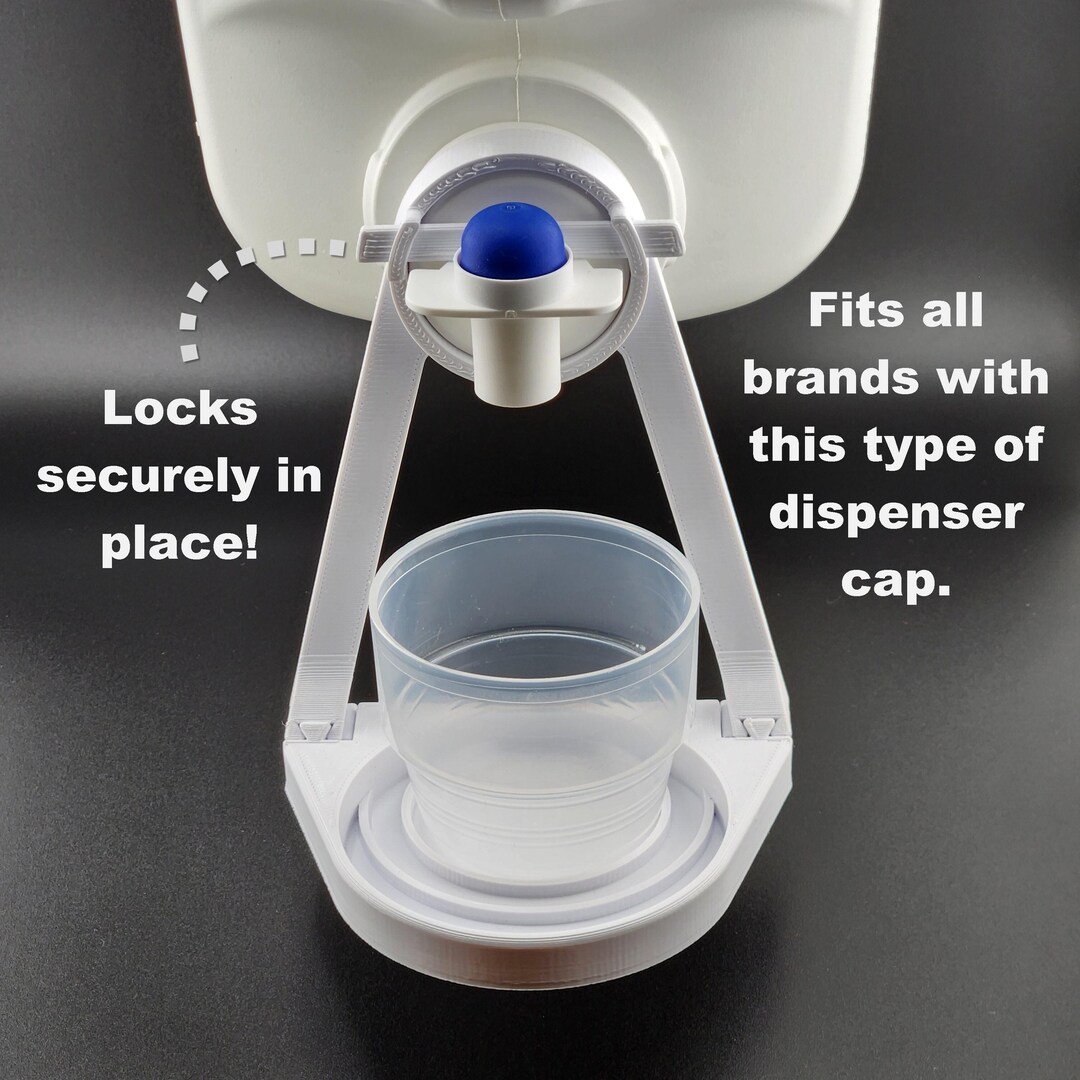 Laundry Detergent and Fabric Softener Drip Cup Holder, Fits All Brands ...