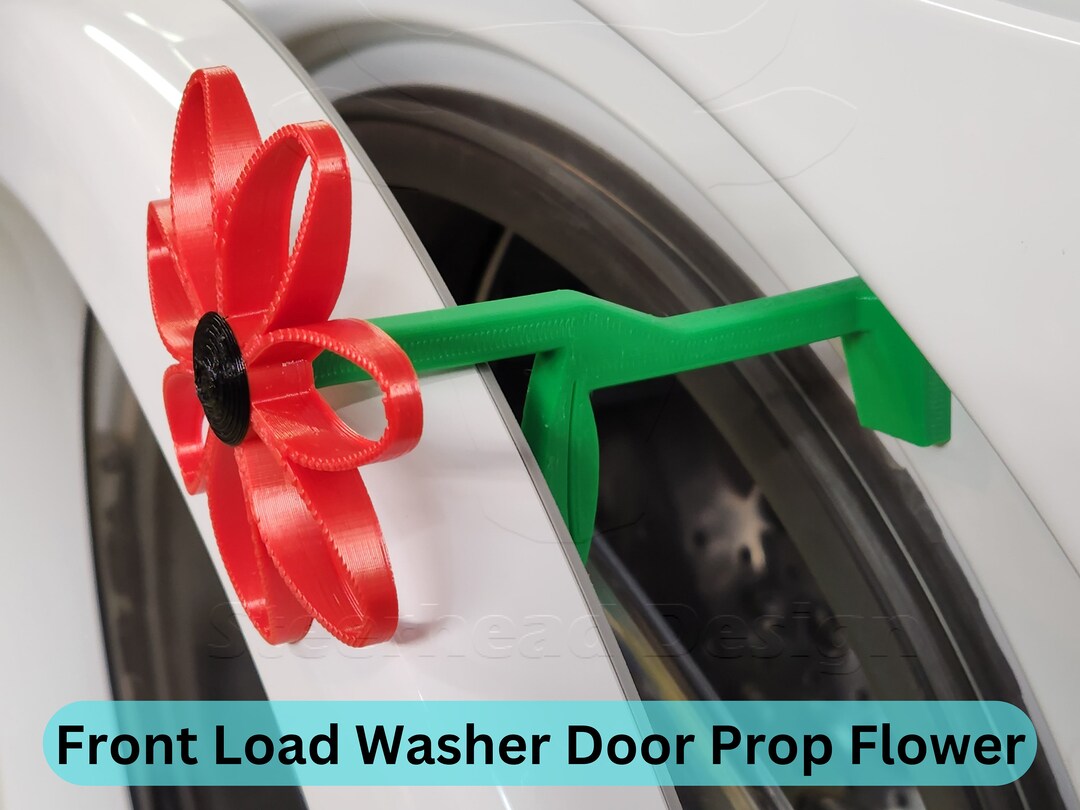 Washer Door Prop Flower, Front Load Washing Machine Door Holder, Holds ...