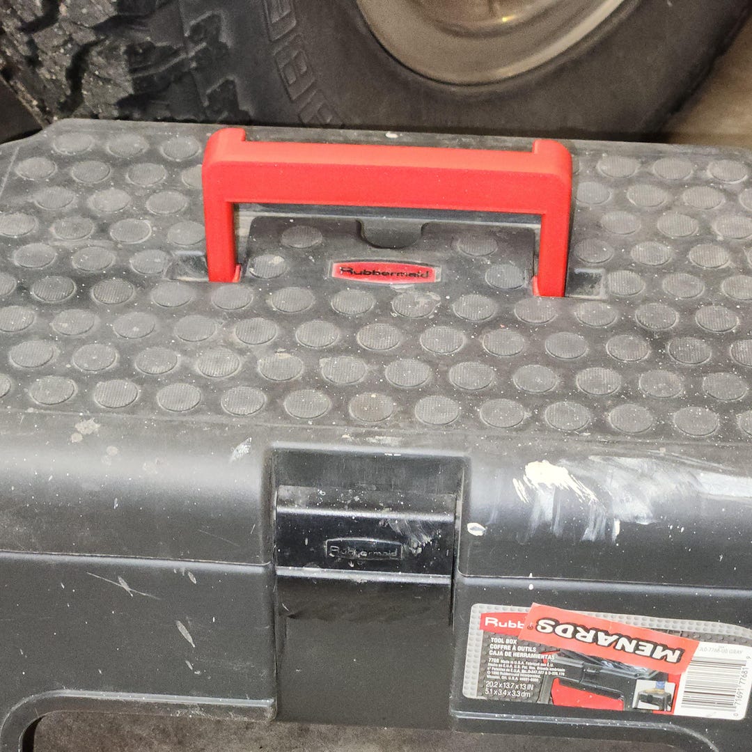 Replacement Handle for Rubbermaid Toolboxes Like the Roughneck Step ...