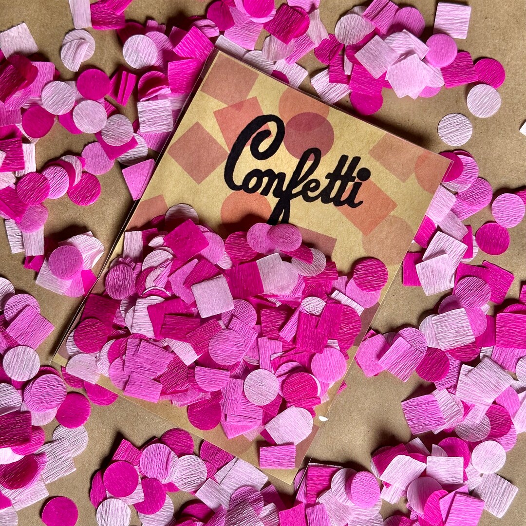 The Confetti Packet in Pink - Etsy