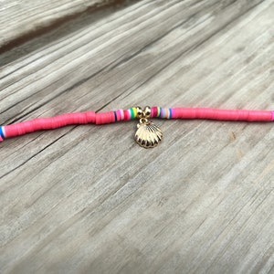 Heishi Anklet • Heishi Beaded Anklet • Summer Anklet • Sealife Anklet ...